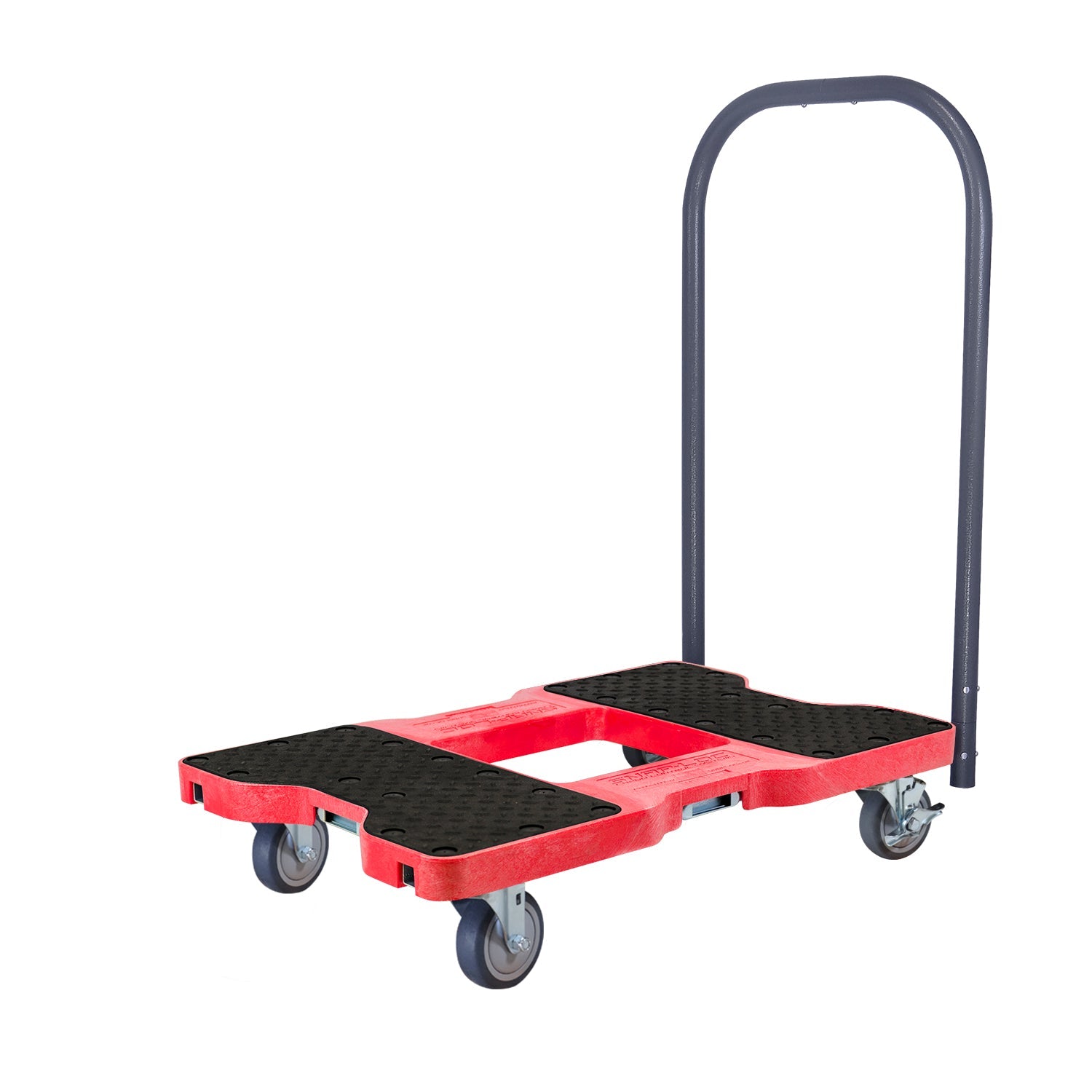 SNAP-LOC 1,200 lb General Purpose E-Track Push Cart Dolly Red by SNAP ...